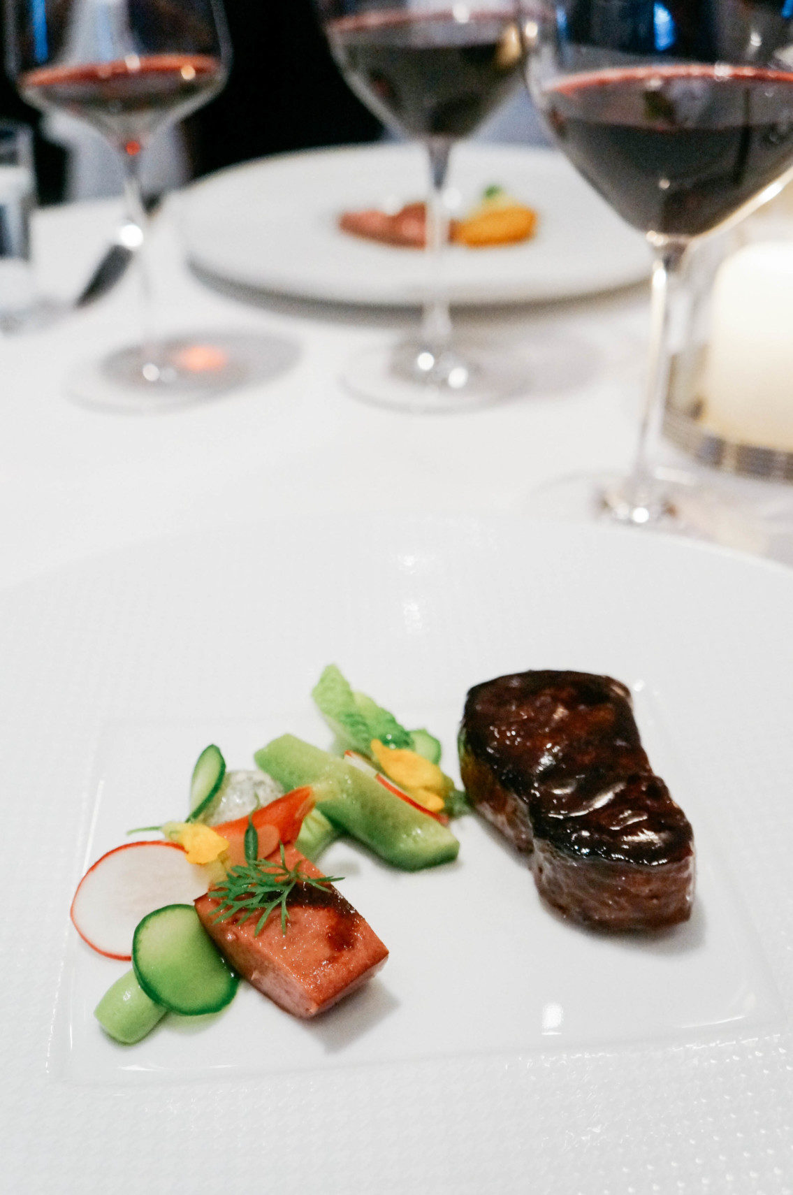 Dinner at the French Laundry